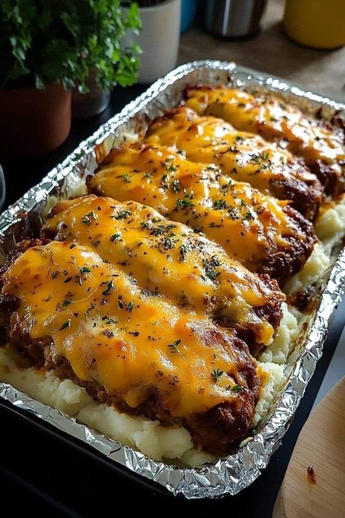 Signature Meatloaf with Mashed Potato Crown – Cook Kitchen